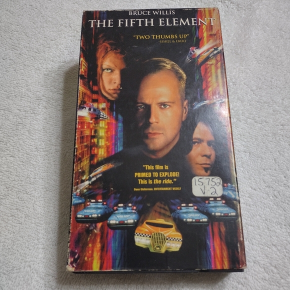 Media | The Fifth Element 1997 Vhs Tape | Poshmark